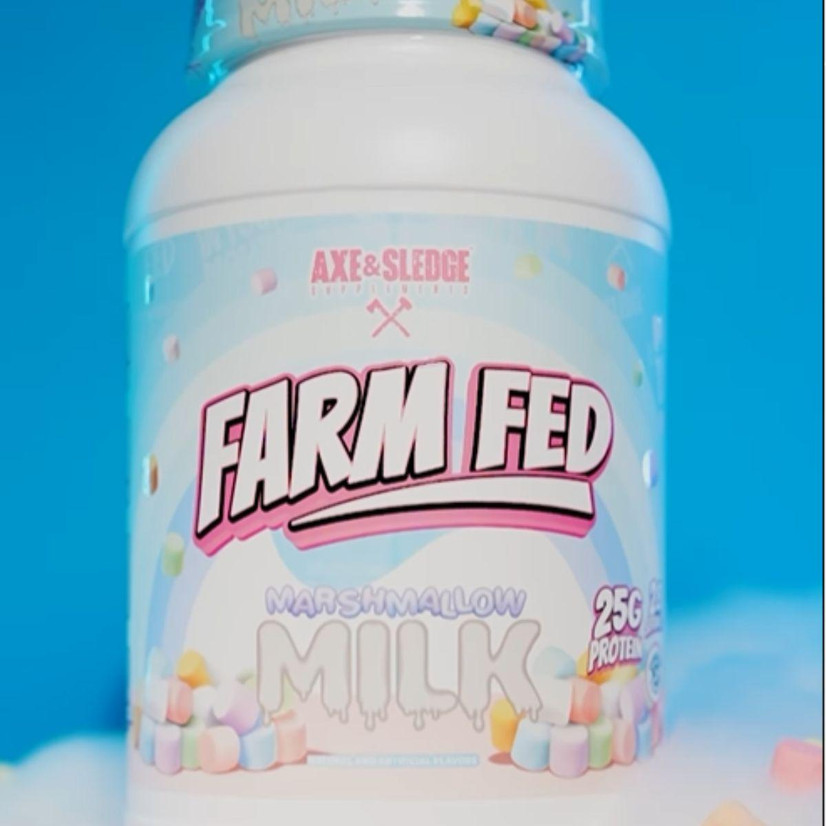 Axe & Sledge Reveals New "Marshmallow Milk" Farm Fed Protein Flavor ...