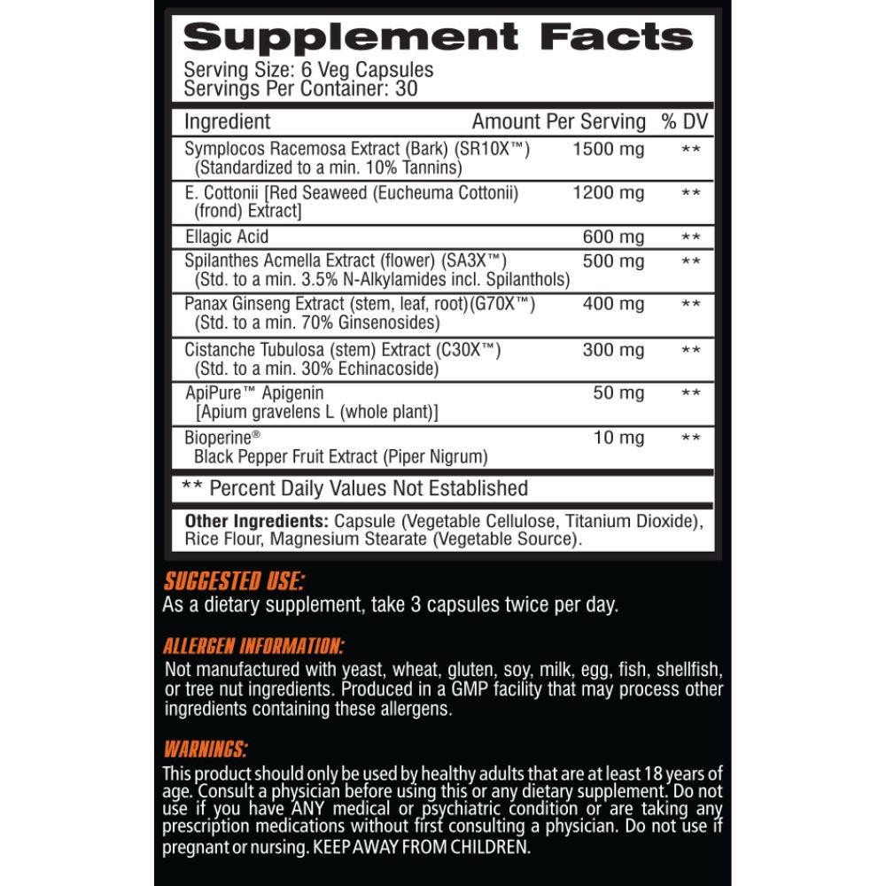 Competitive Edge Labs Cloma-Plex 180 Veg Caps - Best Price Nutrition