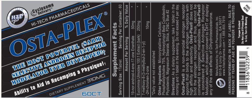 Osta Plex SARM by Hi Tech Pharmaceuticals Free Shipping