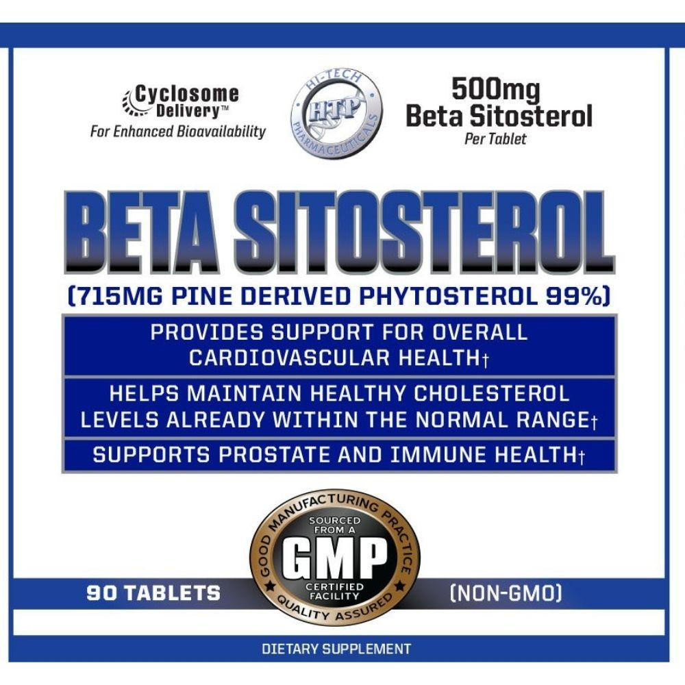 Hi-Tech Pharmaceuticals Beta Sitosterol Cardiovascular Health