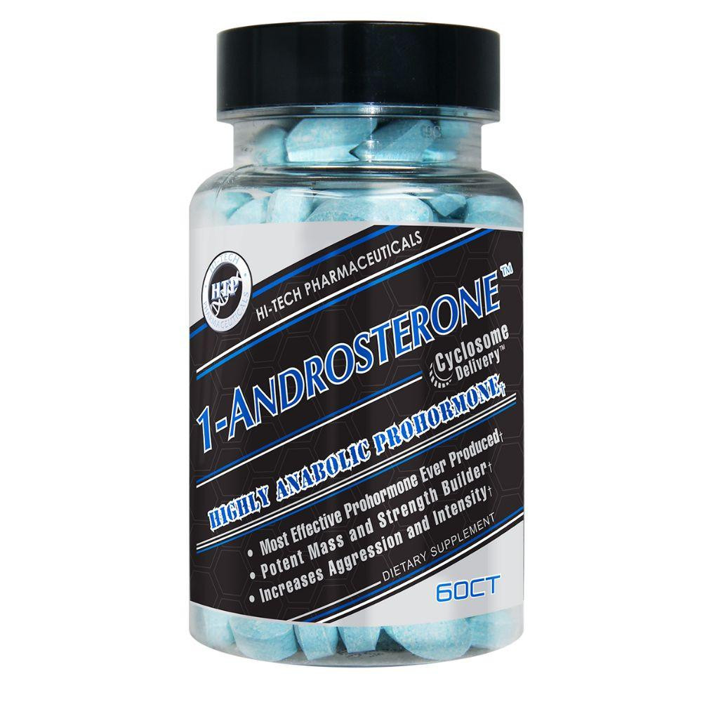 Hi-Tech Pharma 1-Testosterone 60ct | Prohormone Lean Muscle & Strength
