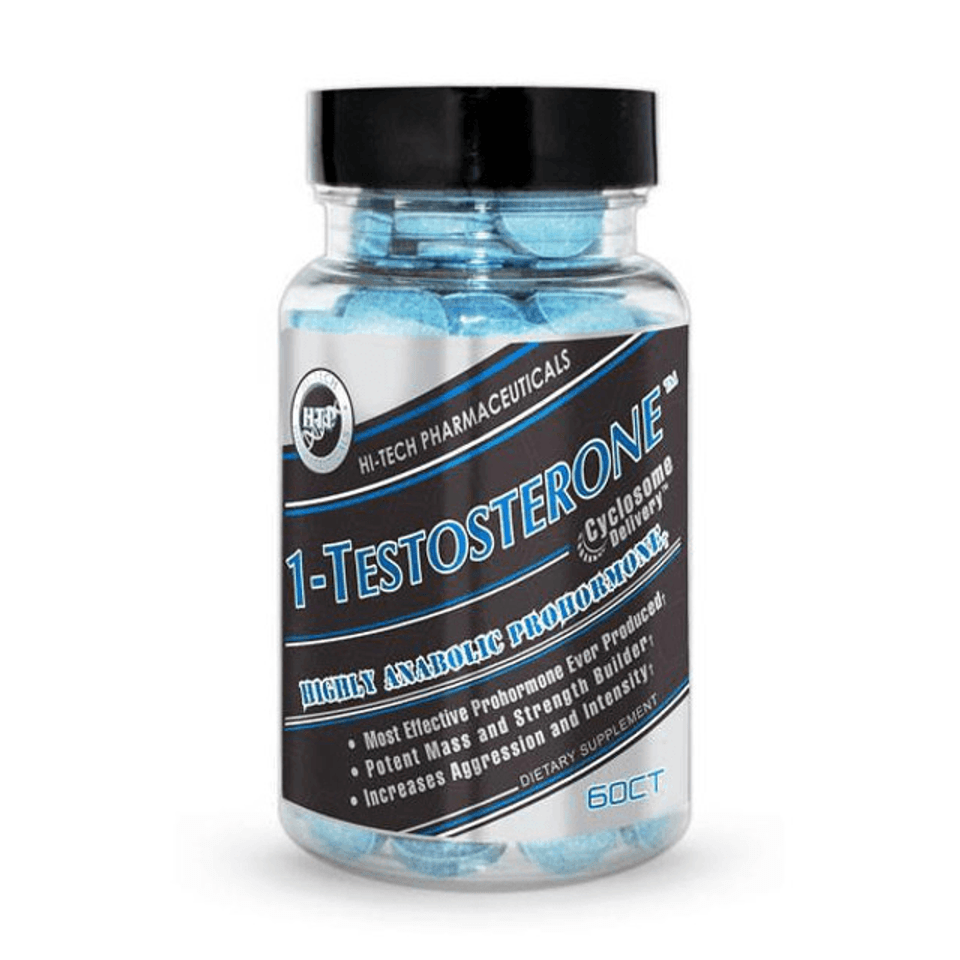 Hi-Tech Pharma 1-Testosterone 60ct | Prohormone Lean Muscle & Strength