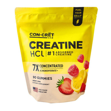 CON-CRET Creatine HCl Gummies – Fast-Absorbing, Delicious & Effective ...