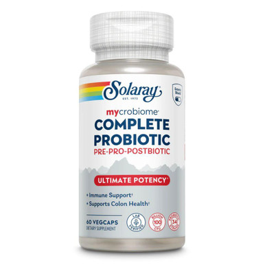 Solaray Mycrobiome Complete Probiotic Ultimate Potency 60 Capsules ...