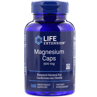Life Extension Magnesium CAPS - 500mg - 100 Caps