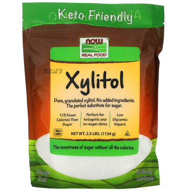 Now Foods Xylitol 2.5 Lbs - Best Price Nutrition