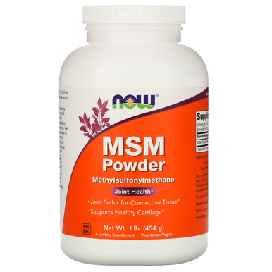 Now Foods M.S.M. Pure Powder 1 Lb - Best Price Nutrition