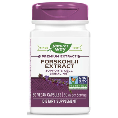 Nature's Way Coleus Forskohlii Extract 60 Capsules - Best Price Nutrition