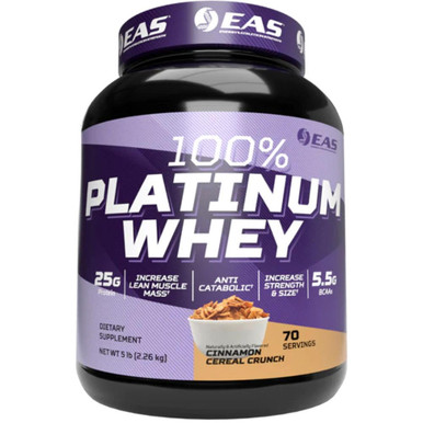 EAS 100% Platinum Whey 5lb
