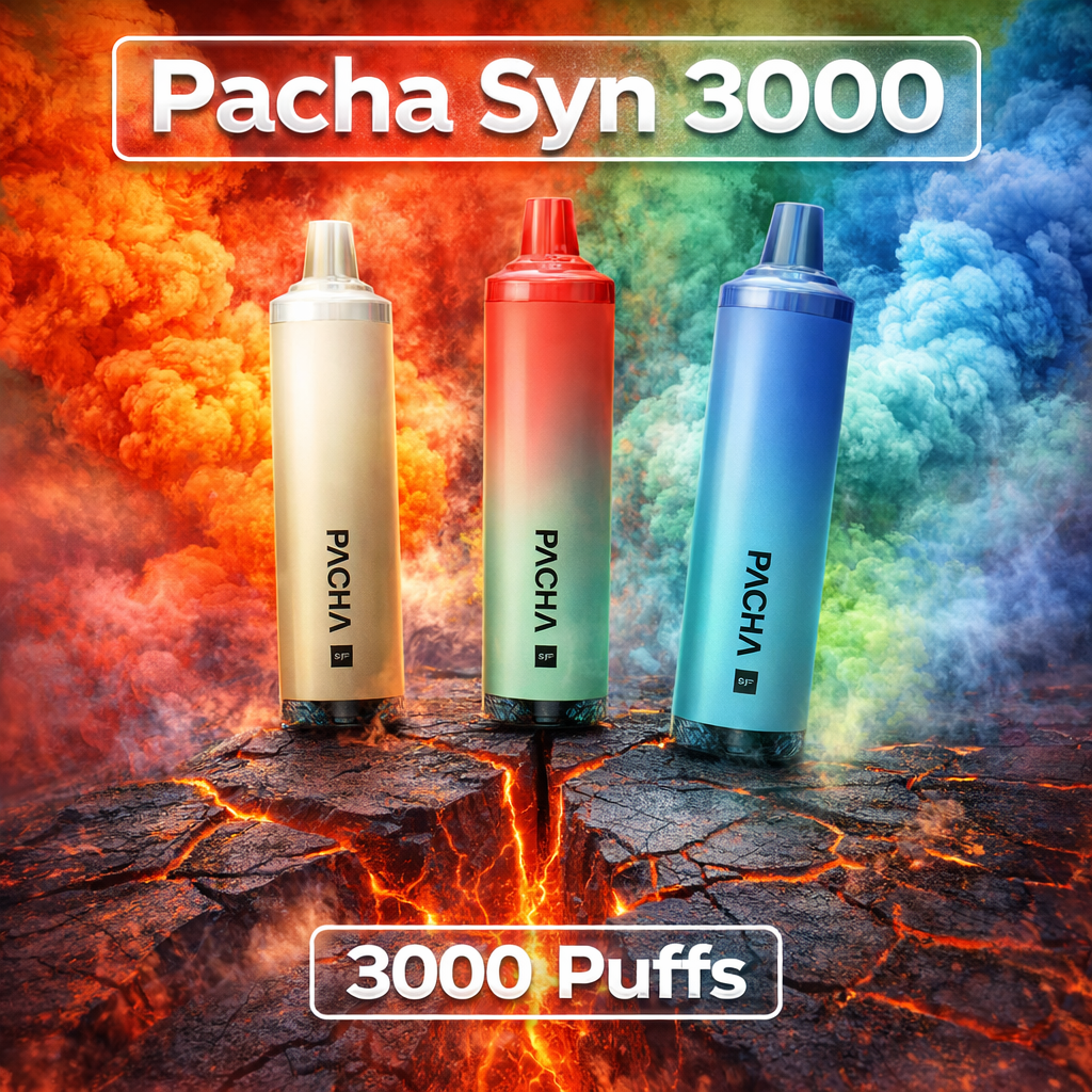 Pacha Syn 3000 | Juicy Flavors & Disposable Vape with 3000 Puffs