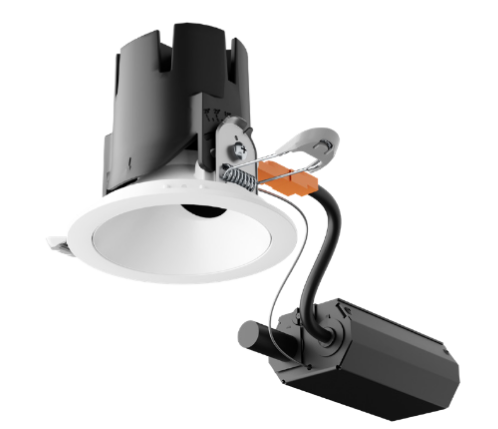 Entra CL 3" Round Flanged LED Downlight