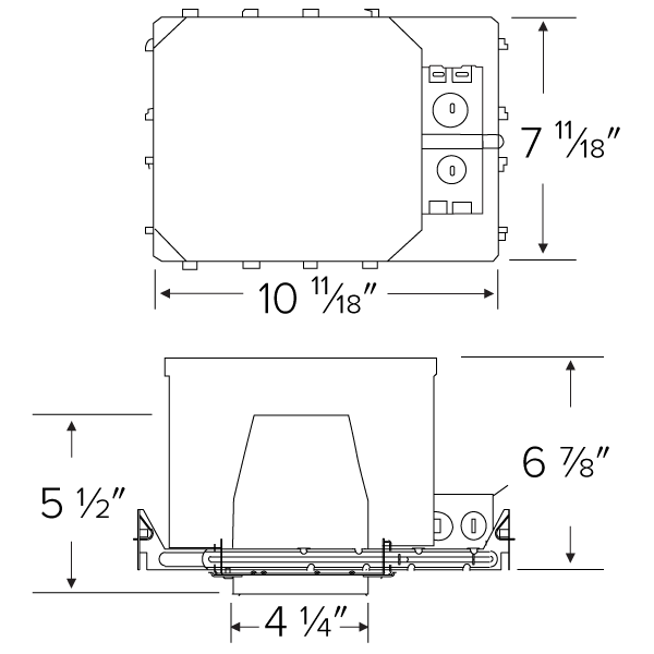 Nora Cobalt 1000 Lumen Baffle Trim – High Output