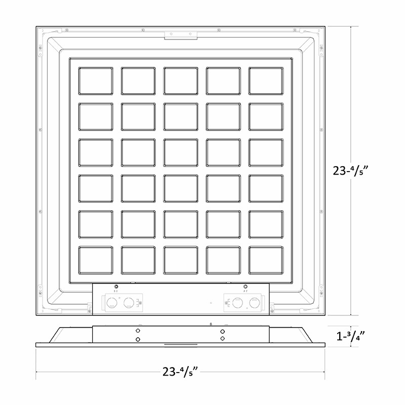 Westgate LPNG 2x2 Backlit Panel Light