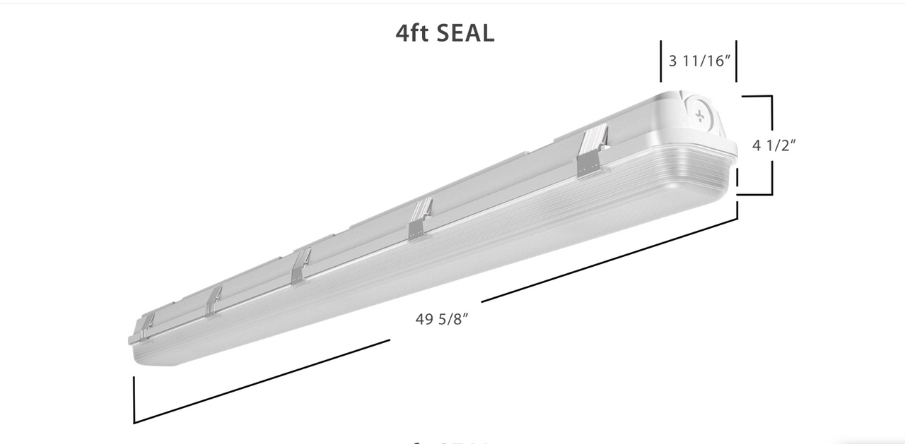 RAB SEAL LED Vapor Tight w/ CCT Selectable