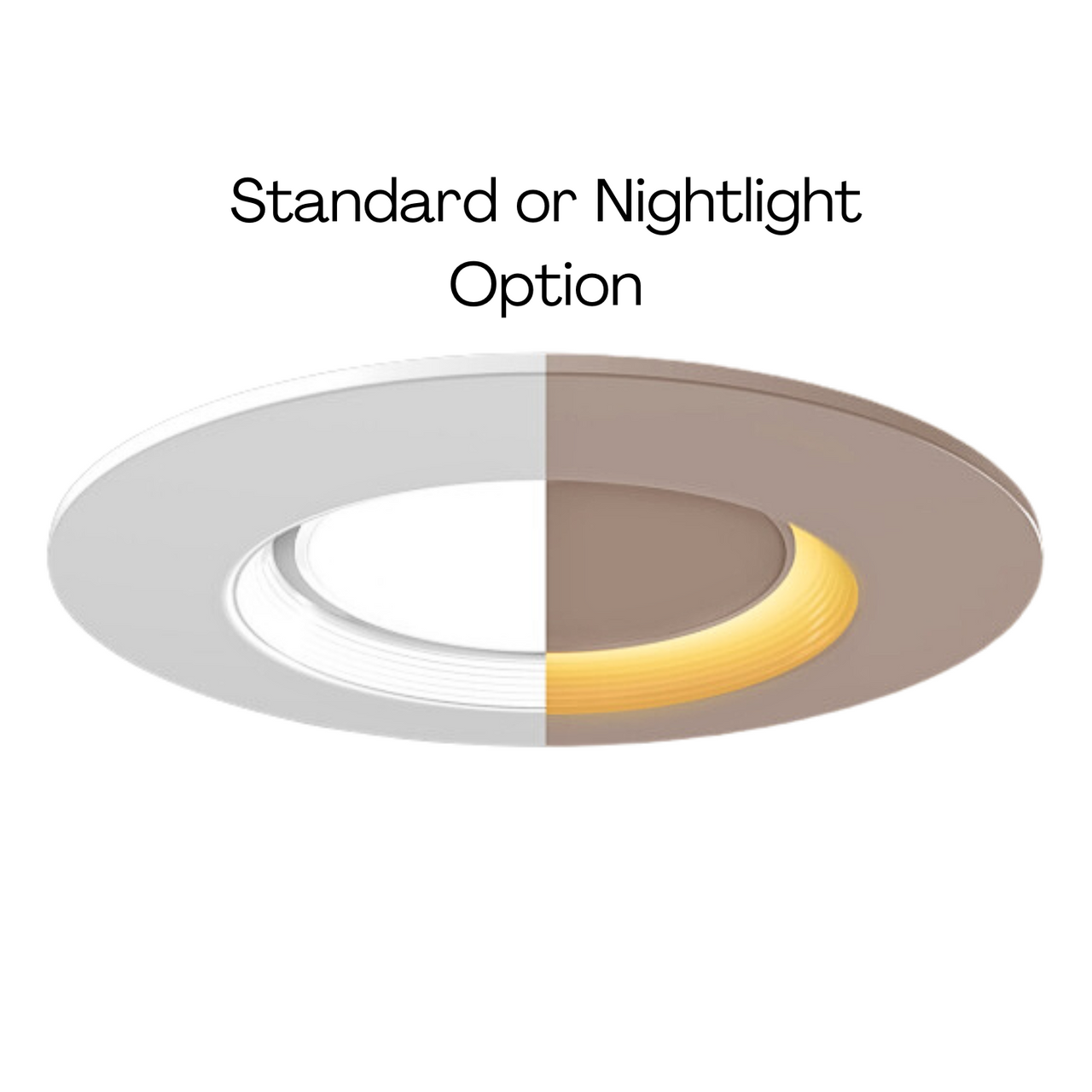 RAB Eclipse Retrofit Downlight with Nightlight