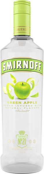 SMIRNOFF APPLE TWIST VODKA (750 ML) - A1 Liquor