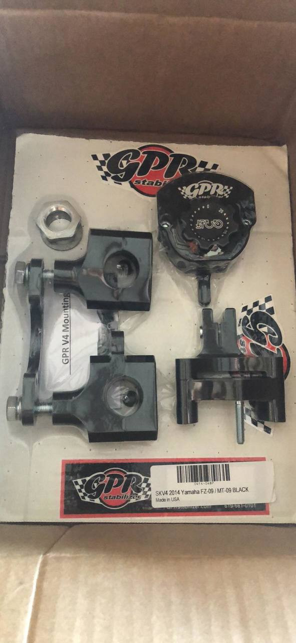 Gpr 5011-4099 V5 Steering Damper Stabilizer Mt09 Fz09 Black 14-20