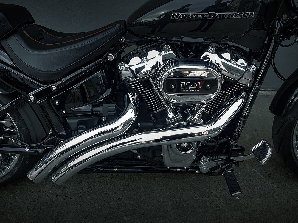 Freedom Performance Hd00707 Chrome Radical Radius M8 Softail 18-24