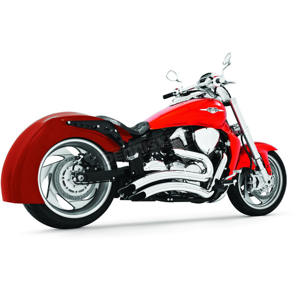 Freedom Performance Ms00005 Chrome Sharp Curve Radius Exhaust System M109R