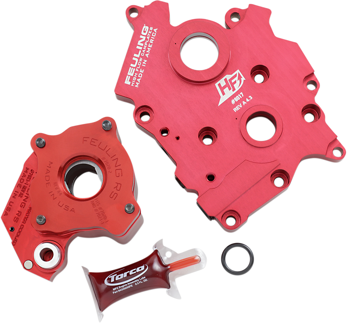 Feuling 7199 Race Oil Pump And Cam Plate Kit M8 Center Water Cooled