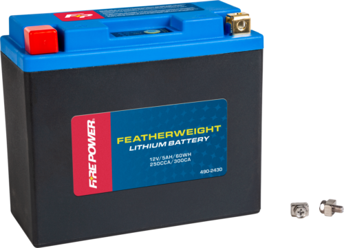 FIRE POWER HJT12B-FPP-B FEATHERWEIGHT LITHIUM BATTERY 250 CCA 12V/60WH
