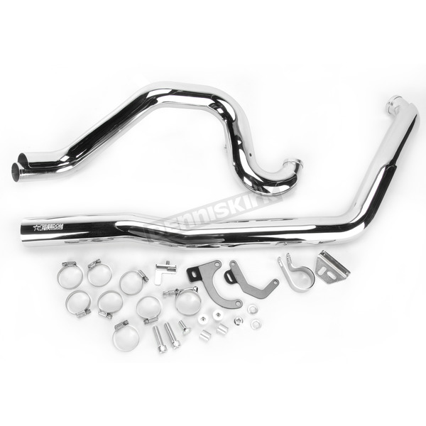 Freedom Performance Hd00095 Chrome True Dual Header Headers Fl Tc Twin ...