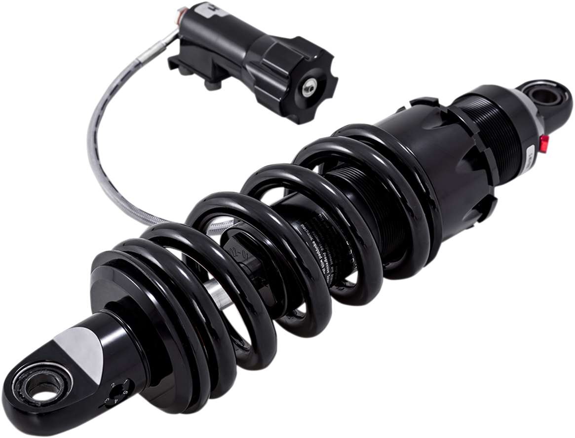 Progressive 465-5043B 13.5" Black 465 Shock remote Preload m8 softail 18-24
