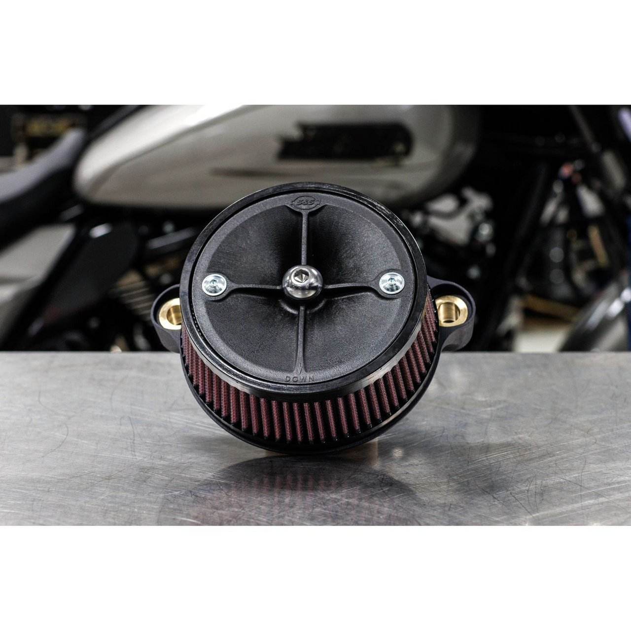 S&S 170-0803 Stealth Air Cleaner Kit No Cover 24 M8 Road & Street Glide