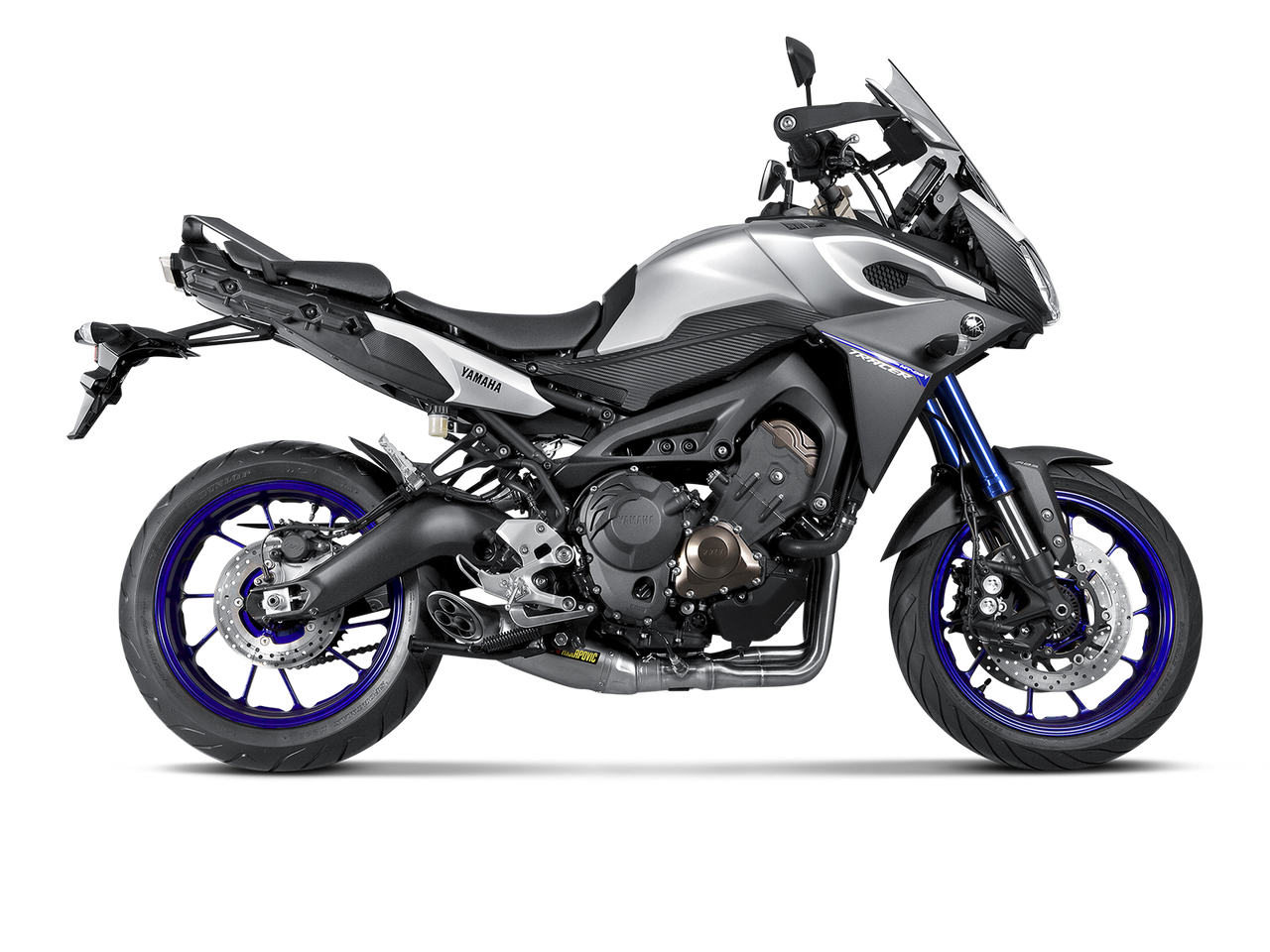 Akrapovic S-Y9R3-Haft Racing Line (Titanium) For Yamaha Tracer 900/900 ...