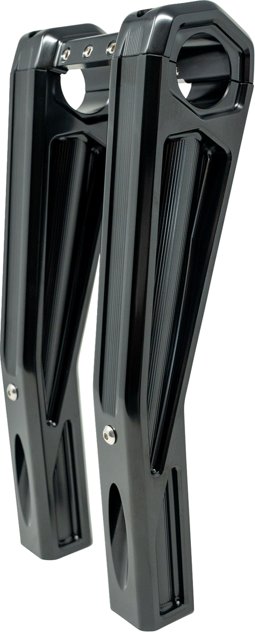 Kodlin KUS55141 10" Gloss Black Ascent Pro Risers Pullback 24-25 Road Glide