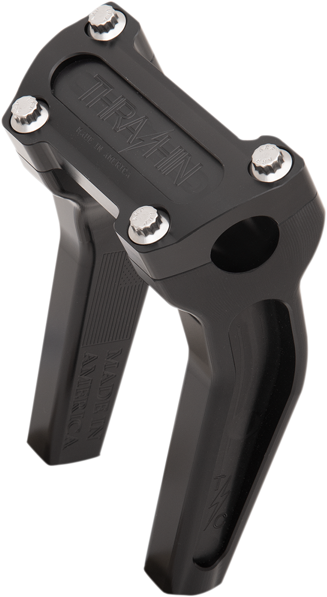Thrashin TSC-6525-1 6.5" Black Pull Back Handlebar Riser softail M8 18-25