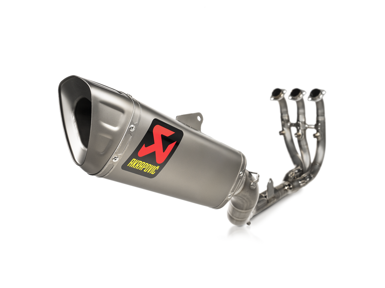 Akrapovic S-Y9R21-EET Racing Cat Delete Full Exhaust Titanium Ti ...