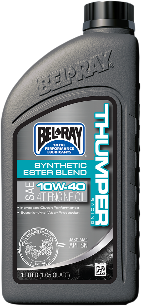 BEL-RAY 99520-B4LW Thumper® Racing Synthetic Ester Blend 4T Engine