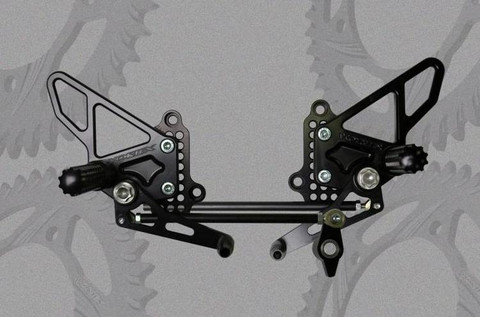 Vortex Rs198K V2 Rear Sets Rearsets Black 848 1098 1198 09-12 Rs198 ...