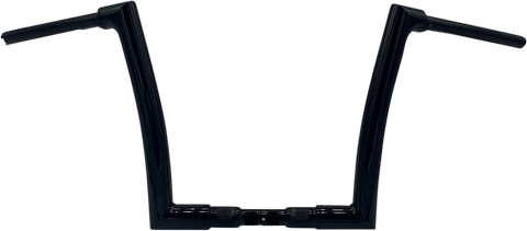 Fat Baggers 606012-B Black 12" 1.5" Flat Top Ez Install Handlebar