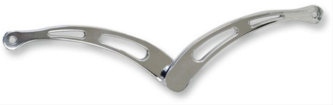 Accutronix FLHT-SC Chrome Extended Slotted Heel/Toe Shifter Lever