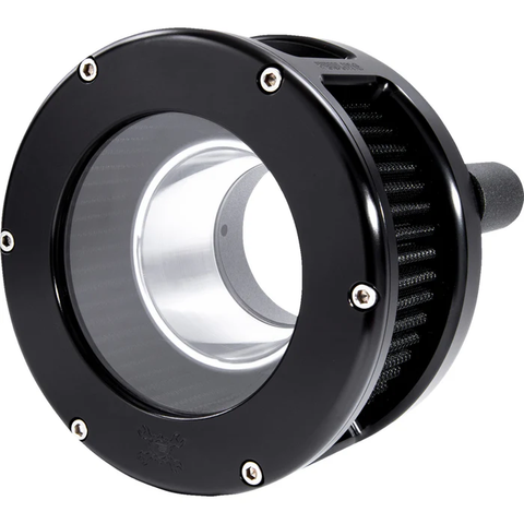 Feuling 1010 Ba Series Air Cleaner Kit - Black Anodized - Black Filter