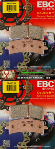 Ebc Fa447Hh 447 Hh 2 Pair Of Pads For Both Sides Of The Front Rotors