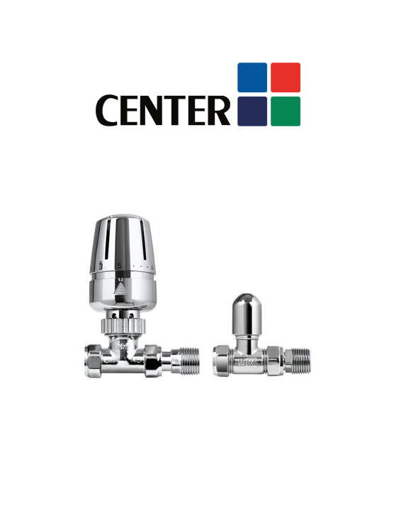 CB Angled TRV with Lockshield 15mm Chrome - WarmZilla®