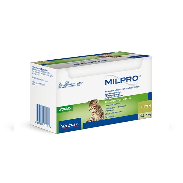 Buy MILPRO For Small Cats And Kittens under 2 kg - Discount Pet Meds