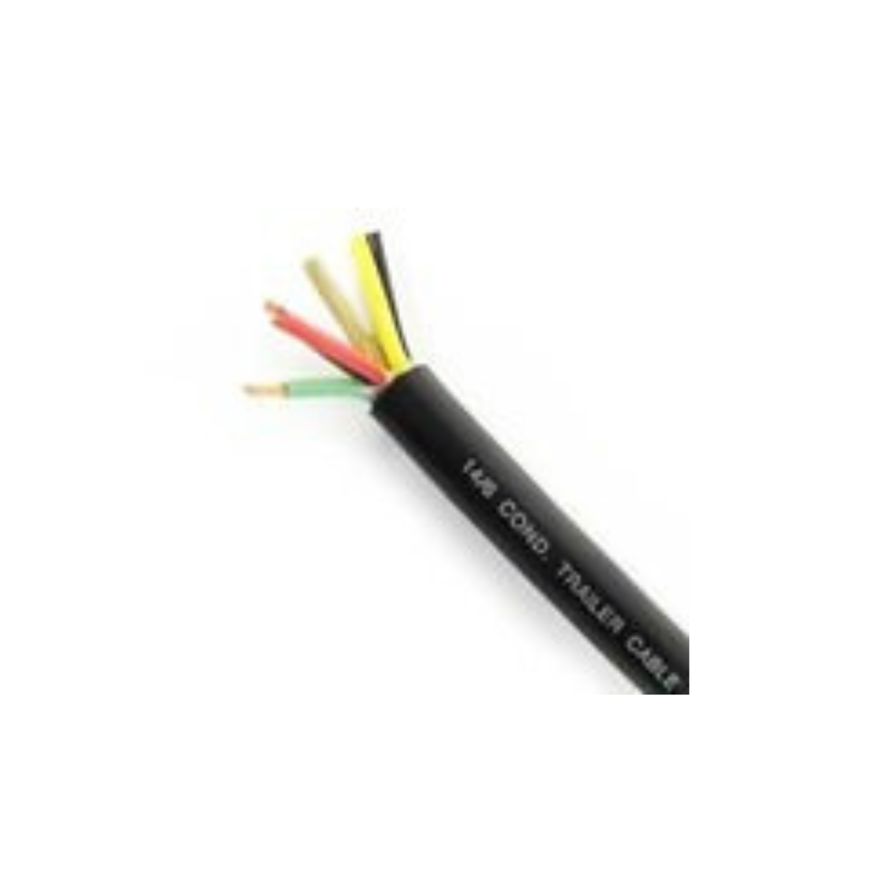 7-Way Trailer Plug with 10' Cable and Junction Box | SAE Standard