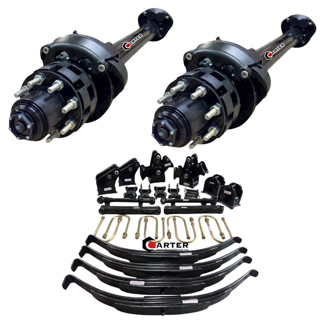 Complete Tandem HDSS Hutch Trailer Suspension Kit