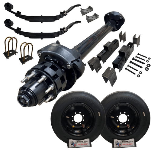 Carter 12K Hydraulic Disc Brake Trailer Axle Kit – Tires, Wheels ...