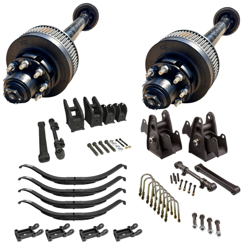12K Tandem Trailer Axle Kit | HDSS Hutch Suspension | Dexter Compatible ...