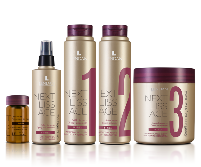 LENDAN - Next Liss Age - Professional Smoothing Kit - Salon Cosmetics