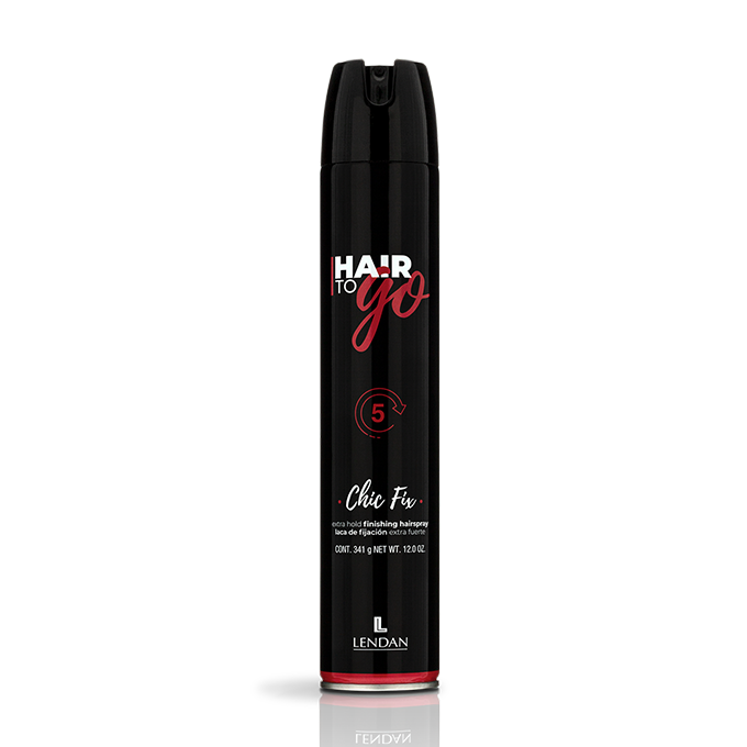 LENDAN - Hair To Go - Chic Fix Hairspray 500ml - Salon Cosmetics