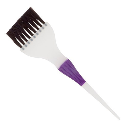 SALON SMART - Large Tint Brush with Rubber Grip - Salon Cosmetics