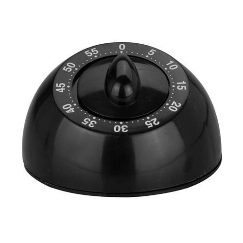 SALON SMART - 60 Minute Dome Black Salon Timer - Salon Cosmetics