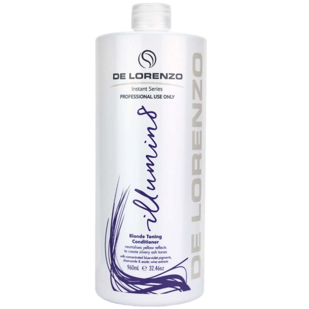 DE LORENZO - Instant Series - Illumin8 Blonde Toning Conditioner 960ml ...