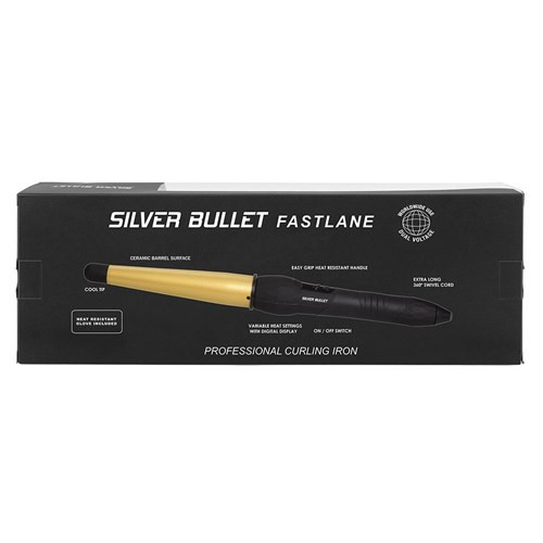 SILVER BULLET - Fastlane Large Ceramic Conical Iron - Salon Cosmetics